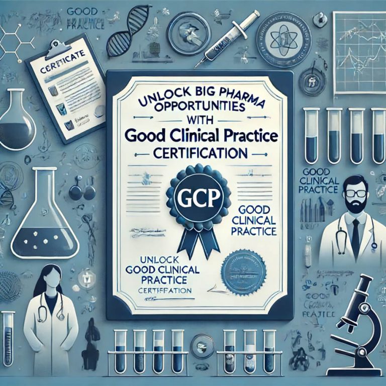 Good Clinical Practice Certification: Career in Pharma l Astra Nova